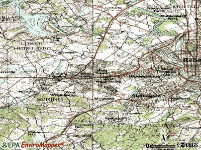 West Lawn, Pennsylvania (PA 19609) profile: population, maps, real ...