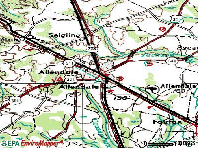 Allendale, South Carolina (SC 29810) profile: population, maps, real ...