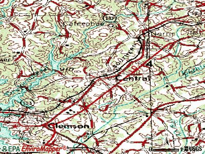 Central, South Carolina (SC 29630) profile: population, maps, real ...
