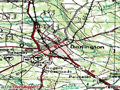 Darlington, South Carolina (SC 29532) profile: population, maps, real ...