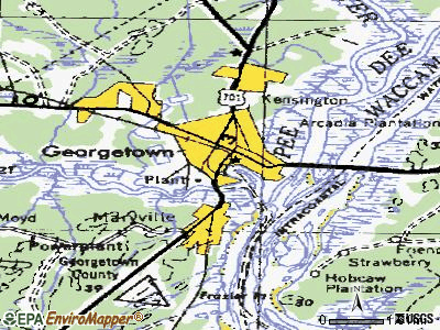 Georgetown, South Carolina (SC 29440) profile: population, maps, real ...