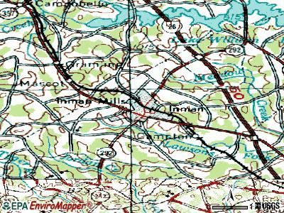 Inman, South Carolina (SC 29349) profile: population, maps, real estate ...