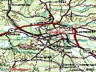 Lancaster Mill, South Carolina (SC 29720) profile: population, maps ...