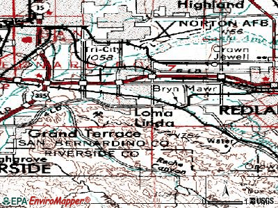 Loma Linda Map