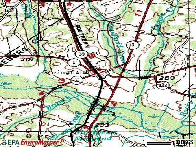 Springfield, South Carolina (SC 29146) profile: population, maps, real ...
