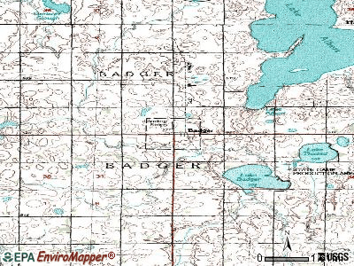 Badger, South Dakota (SD 57214) profile: population, maps, real estate ...