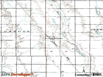 Canova, South Dakota (SD 57321) profile: population, maps, real estate ...