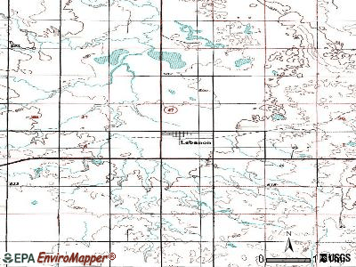 Lebanon, South Dakota (SD 57455) profile: population, maps, real estate ...