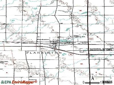 Plankinton, South Dakota (SD 57368) profile: population, maps, real ...