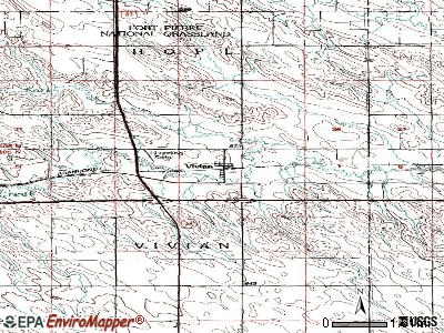 Vivian, South Dakota (SD 57576) profile: population, maps, real estate ...