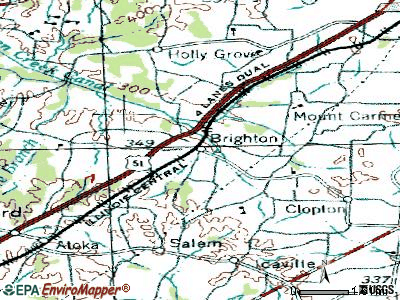 Brighton, Tennessee (TN 38011) profile: population, maps, real estate ...
