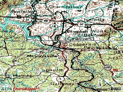 Copperhill, Tennessee (TN 37317) profile: population, maps, real estate ...