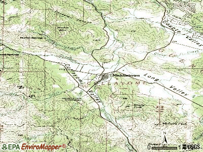 Middletown, California (CA 95461) profile: population, maps, real ...