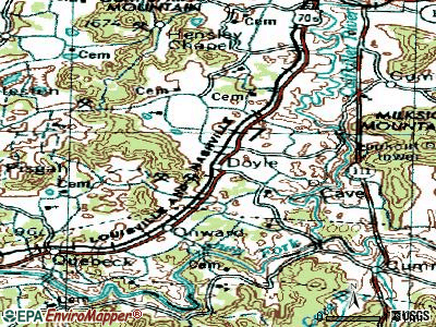 Doyle, Tennessee (TN 38559, 38583) profile: population, maps, real ...