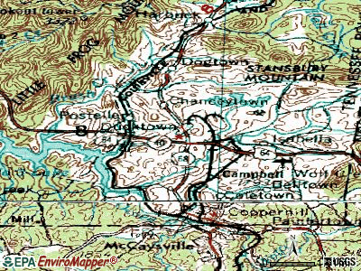 Ducktown, Tennessee (TN 37326, 37391) profile: population, maps, real ...