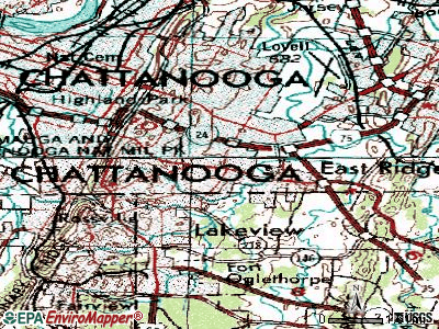 East Ridge, Tennessee (TN 37412) profile: population, maps, real estate ...