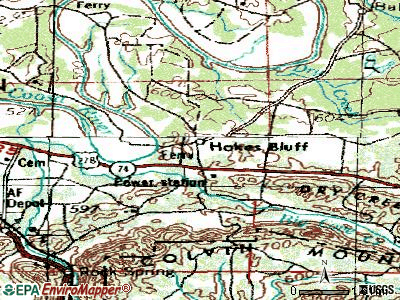 Hokes Bluff, Alabama (AL 35903) profile: population, maps, real estate ...