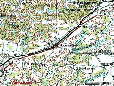 Loretto, Tennessee (TN 38469) profile: population, maps, real estate ...
