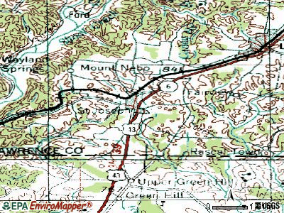 St. Joseph, Tennessee (TN 38481) profile: population, maps, real estate ...