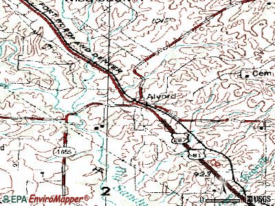 Alvord, Texas (TX 76225) profile: population, maps, real estate ...