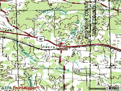 Avery, Texas (TX 75554) profile: population, maps, real estate ...