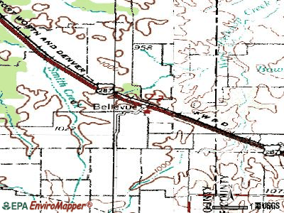 Bellevue, Texas (TX 76228) profile: population, maps, real estate ...