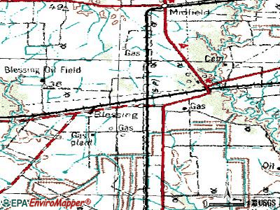 Blessing, Texas (TX 77419) profile: population, maps, real estate ...