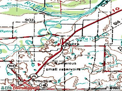 Byers, Texas (TX 76357, 76377) profile: population, maps, real estate ...