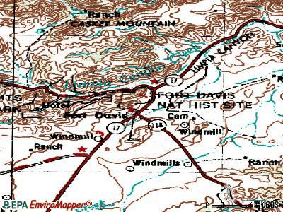 Fort Davis, Texas (TX 79734) profile: population, maps, real estate ...