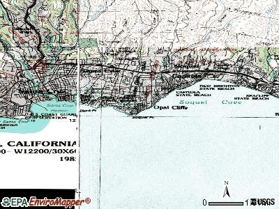 Opal Cliffs, California (CA 95062) profile: population, maps, real ...