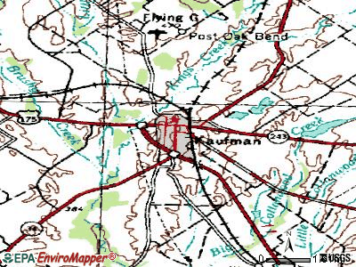 Kaufman, Texas (TX 75142) profile: population, maps, real estate ...
