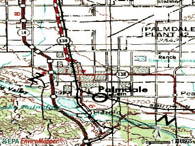 Palmdale, California (CA 93552) profile: population, maps, real estate ...