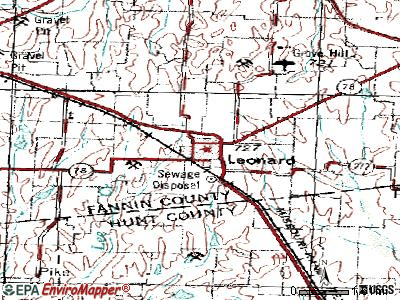 Leonard, Texas (TX 75490) profile: population, maps, real estate ...