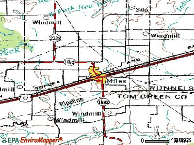 Miles, Texas (TX 76861) profile: population, maps, real estate ...