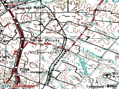 Pflugerville, Texas (TX 78660) profile: population, maps, real estate ...