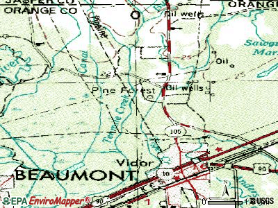 Pine Forest, Texas (TX 77662) profile: population, maps, real estate ...