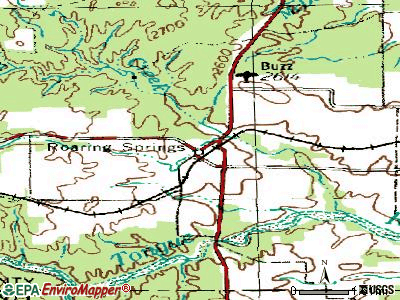 Roaring Springs, Texas (TX 79256) profile: population, maps, real ...