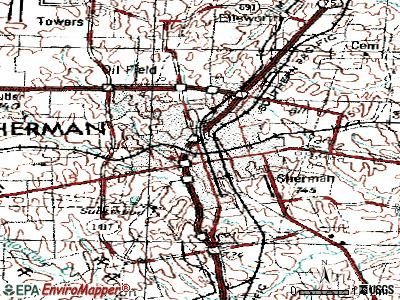 Sherman, Texas (TX 75090) profile: population, maps, real estate ...