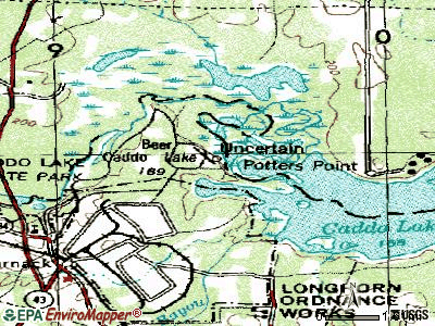 Uncertain, Texas (TX 75661) profile: population, maps, real estate ...