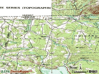 Holland, Vermont (VT 05830) profile: population, maps, real estate ...