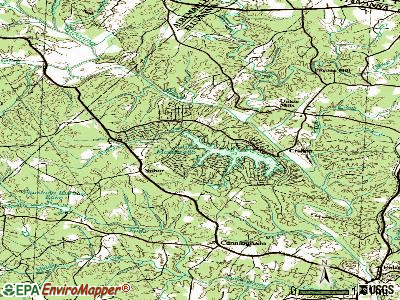 Monticello Virginia Map