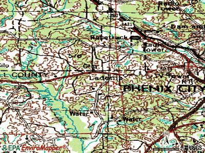 Ladonia, Alabama (AL 36869, 36870) profile: population, maps, real ...