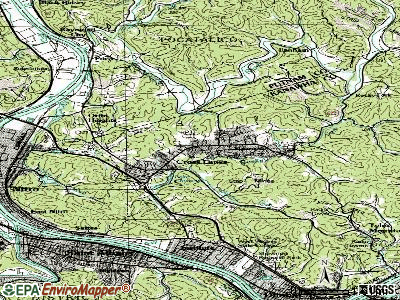 Cross Lanes, West Virginia (WV 25143, 25313) profile: population, maps ...