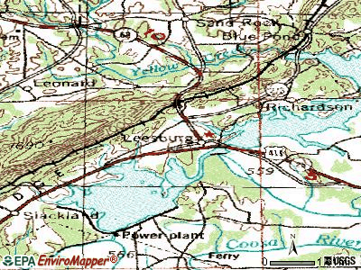 Leesburg, Alabama (AL 35983) profile: population, maps, real estate ...