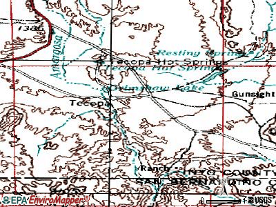 Tecopa, California (CA 92389) profile: population, maps, real estate ...
