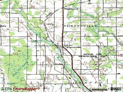 Forestville, Wisconsin (WI 54213, 54235) profile: population, maps ...