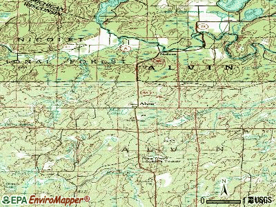 Alvin, Wisconsin (WI 54542) profile: population, maps, real estate ...