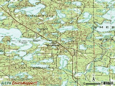 Lake Tomahawk, Wisconsin (WI 54539) profile: population, maps, real ...