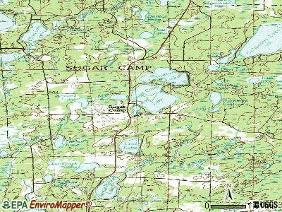 Sugar Camp, Wisconsin (WI 54501) profile: population, maps, real estate ...