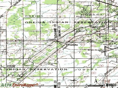 Oneida, Wisconsin (WI 54155) profile: population, maps, real estate ...